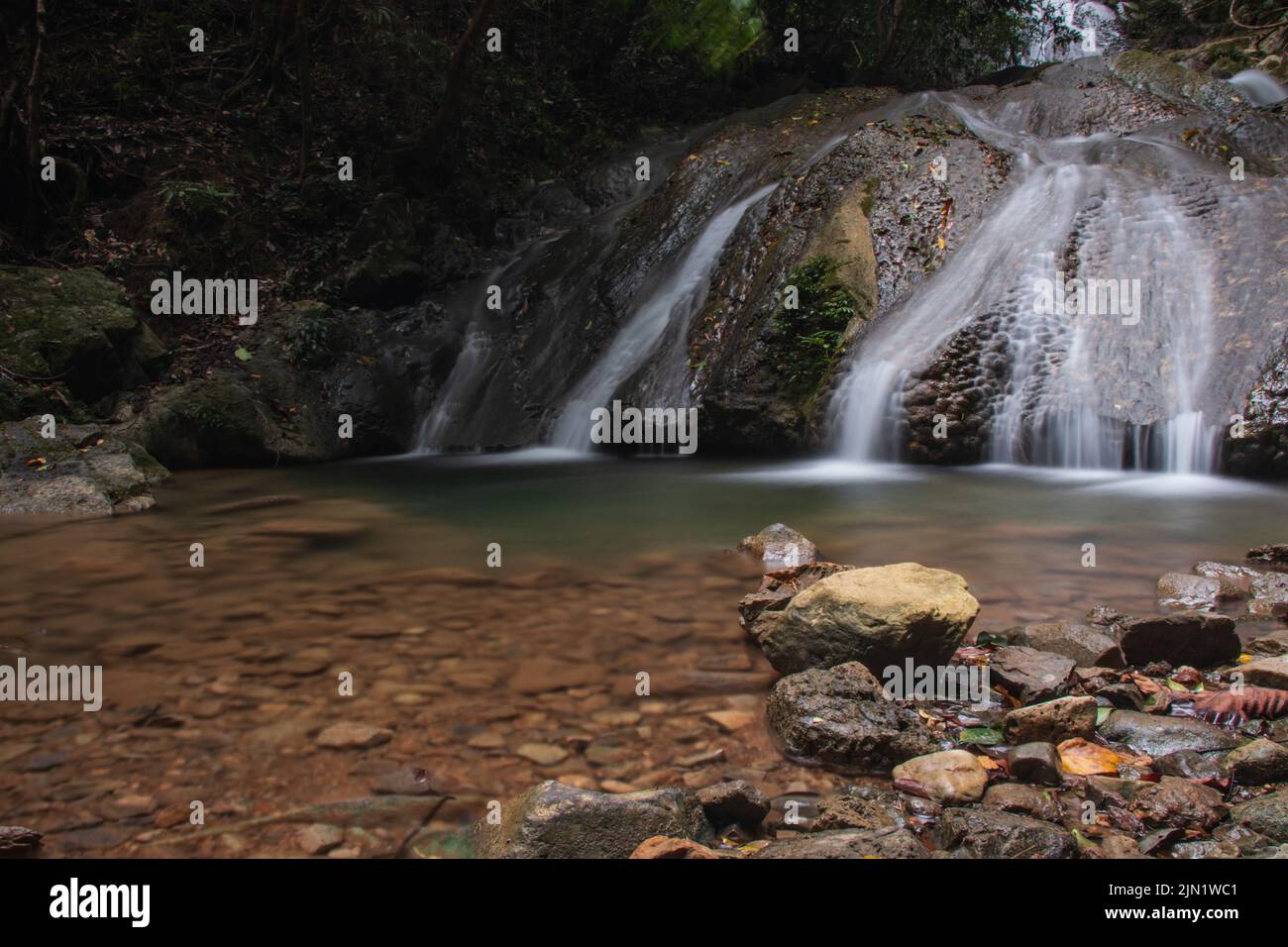 Kuta Malacca Waterfall, Aceh, Indonesia Stock Photo - Alamy