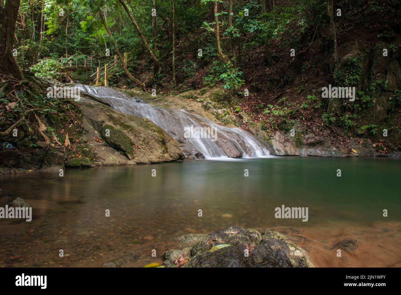 Kuta malacca waterfall hi-res stock photography and images - Alamy