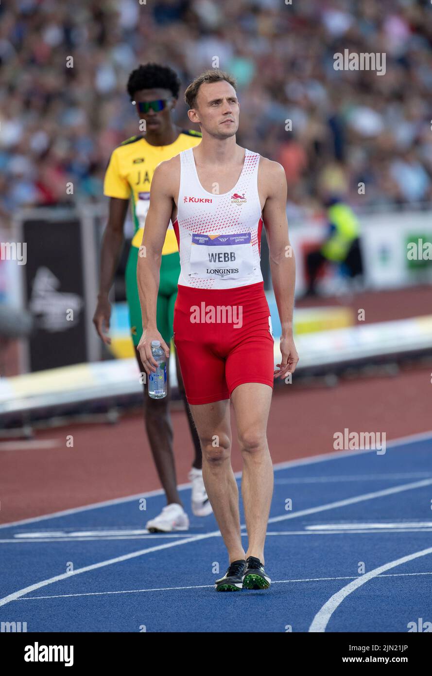 Jamie Webb of England competing in the men’s 800m final at the ...