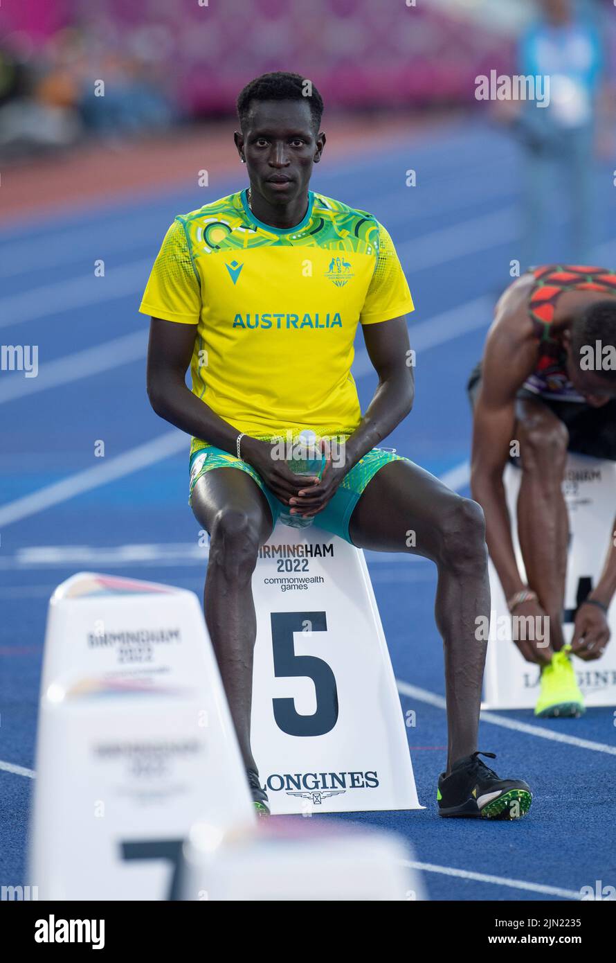 Peter Bol of Australia competing in the men’s 800m final at the ...