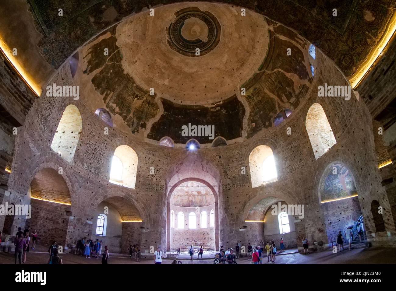 The Rotunda's cupola, , Thessaloniki, Macedonia, North-Eastern Greece ...