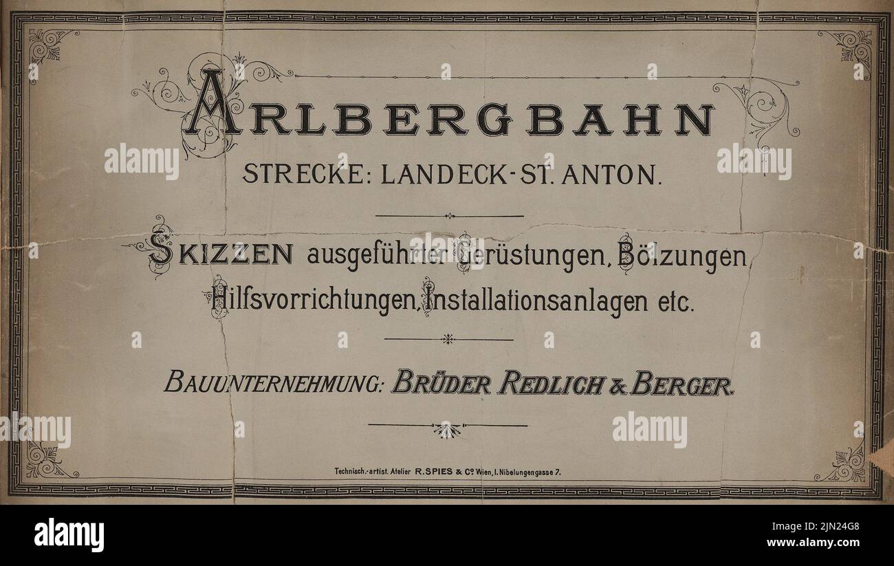 Map of landeck hi-res stock photography and images - Alamy