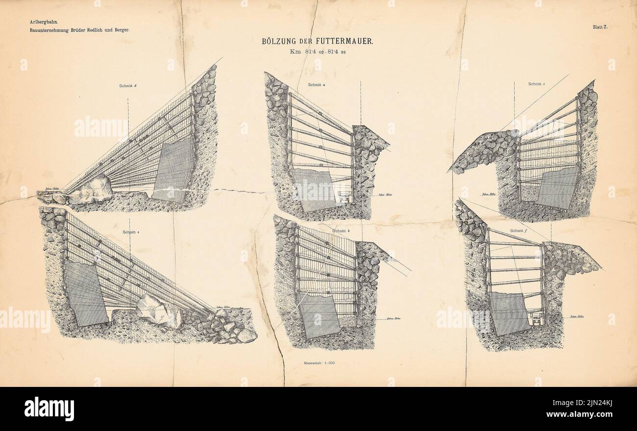 Brothers Redlich & Berger, Arlbergbahn: Landeck-St. Anton (without dat ...