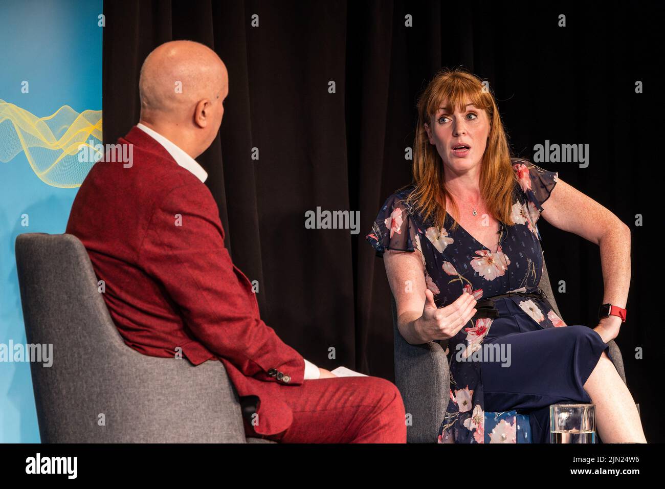 Angela rayner with iain dale hi-res stock photography and images - Alamy