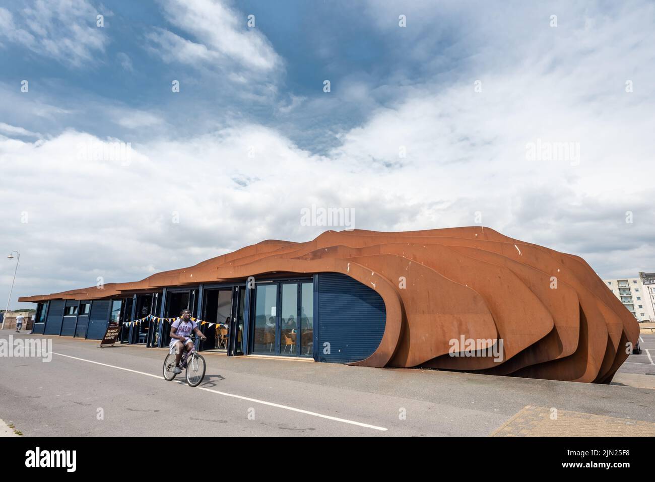 Littlehampton, July 21st 2022: The East Beach Cafe Stock Photo - Alamy