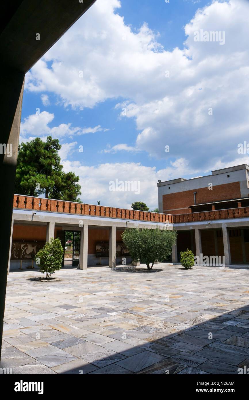 Museum of Byzantine culture, Thessaloniki, Macedonia, North-Eastern Greece Stock Photo - Alamy