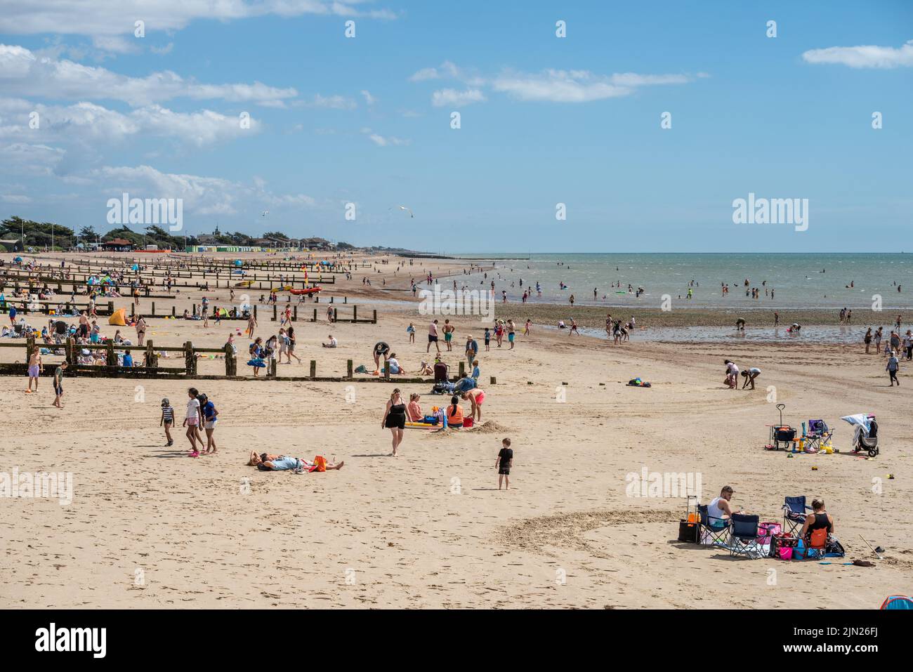 Littlehampton, August 4th 2022: The beach Stock Photo - Alamy