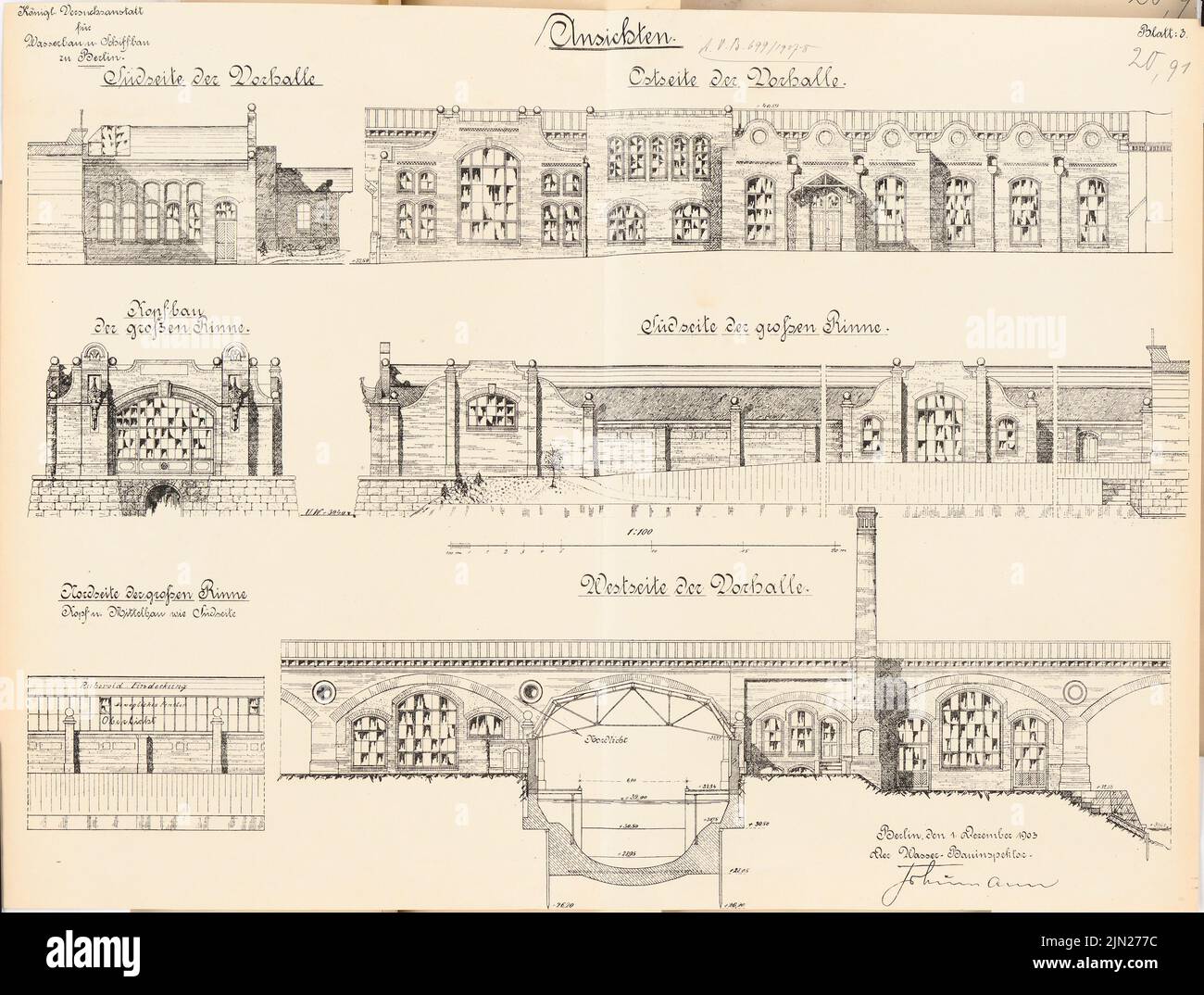 N.N., Experimental Institute for Hydration and Shipbuilding, Berlin ...