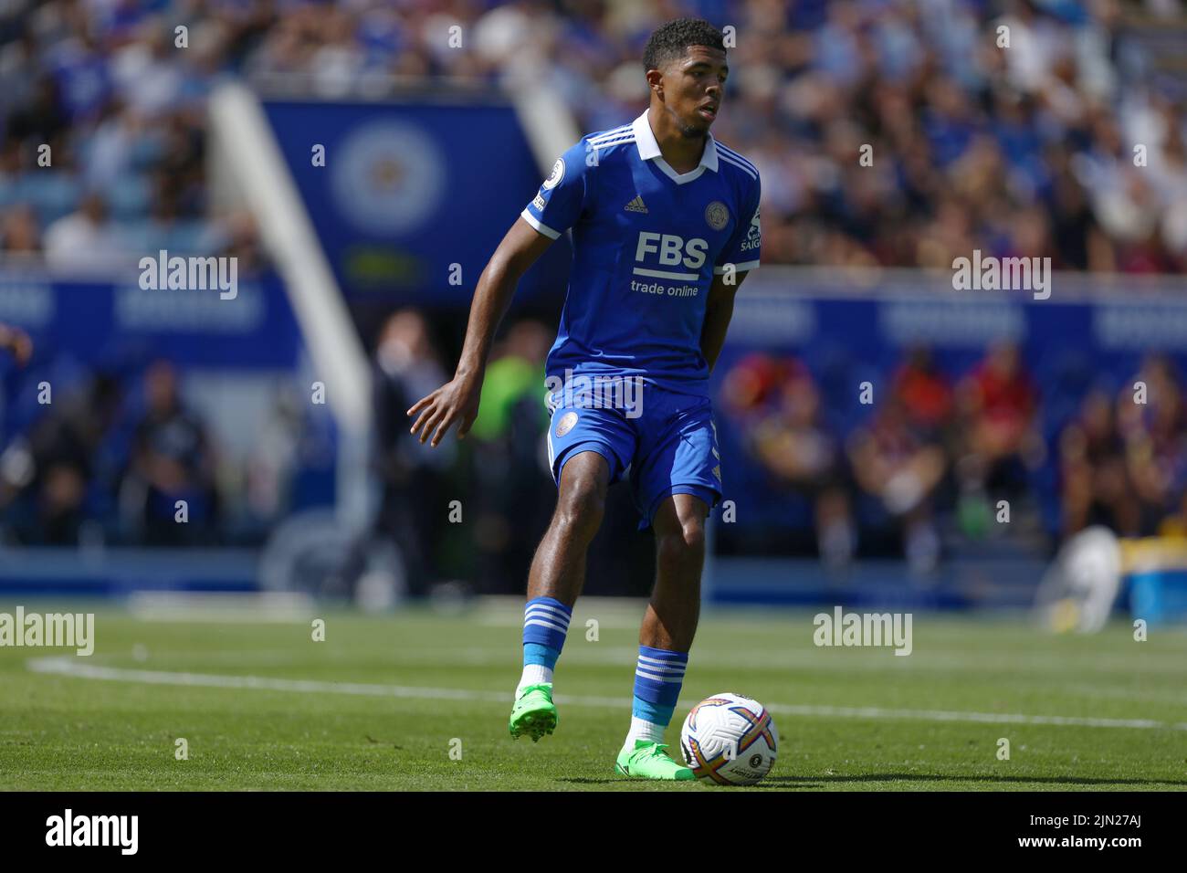 Wesley Fofana of Leicester City - Leicester City v Brentford, Premier ...