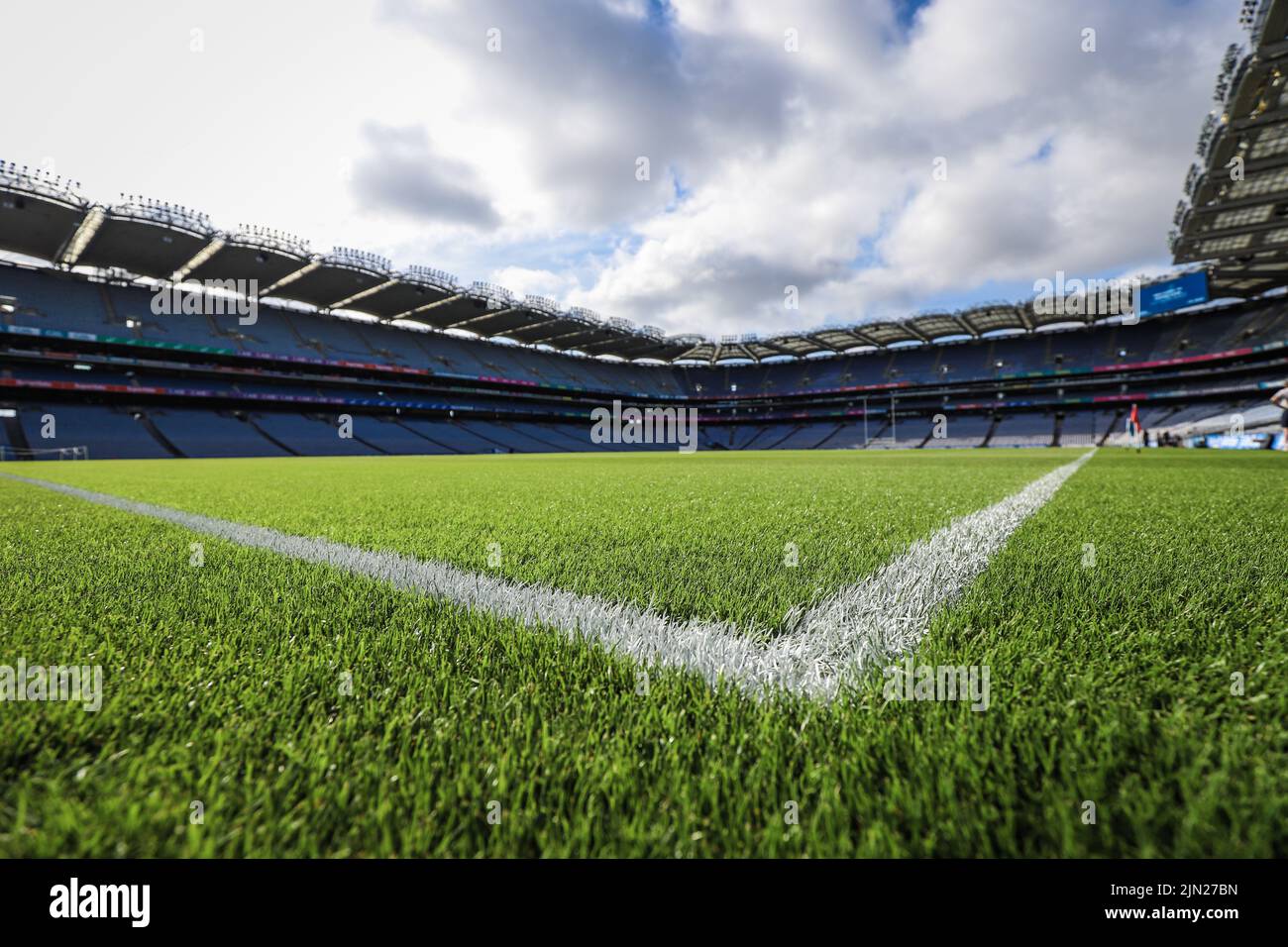 August 7th, 2022, Dublin Ireland; Croke Park stadium ready for the ...