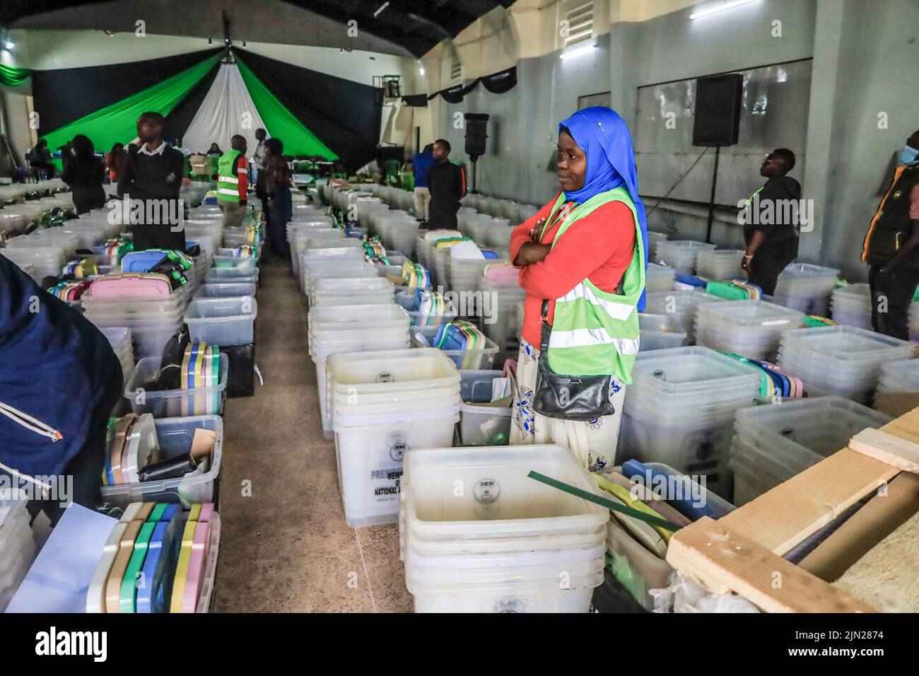 Iebc officials hi-res stock photography and images - Alamy