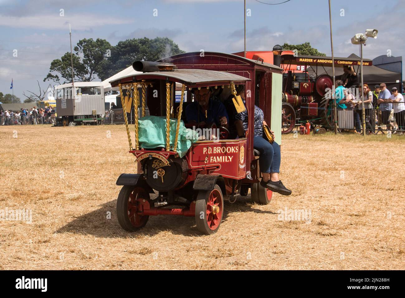 Vintage fairground organ netley marsh steam fair hi-res stock ...