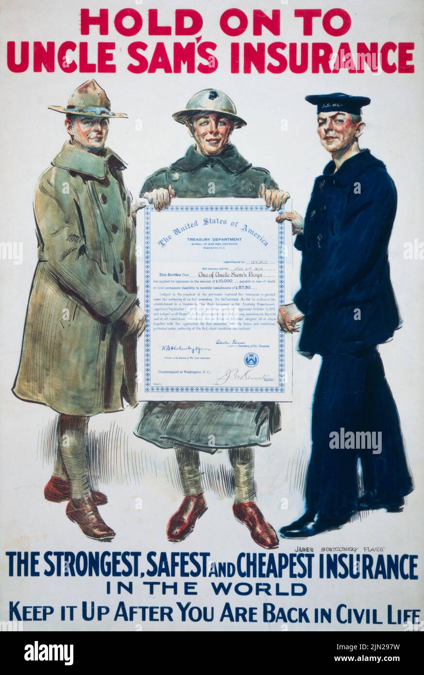 Ww1 propaganda poster uncle sam hi-res stock photography and images - Alamy