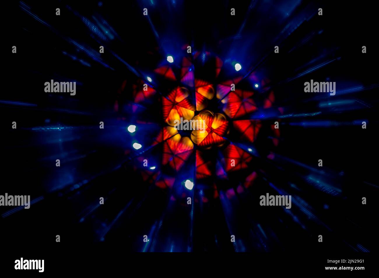 Abstract kaleidoscope background. Beautiful multicolor kaleidoscope ...