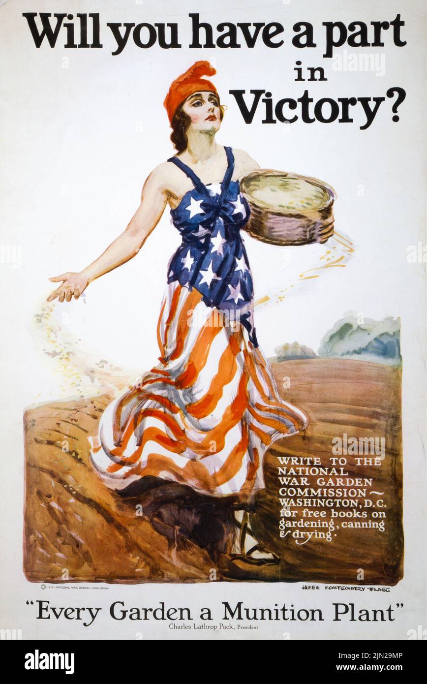 Will you have a part in victory? Write to the National War Garden ...