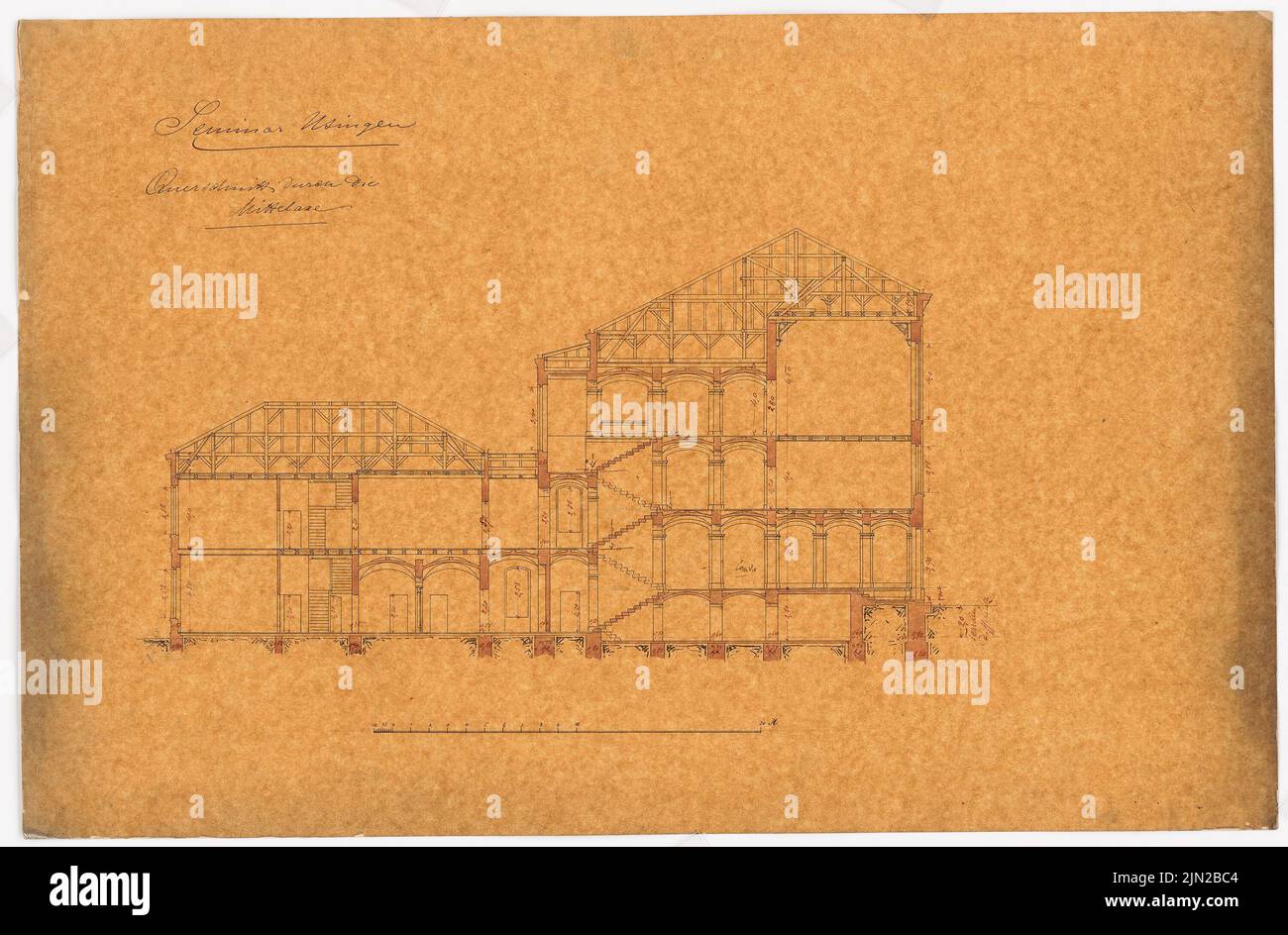 Querschnitt durch die mittelachse hi-res stock photography and images - Alamy