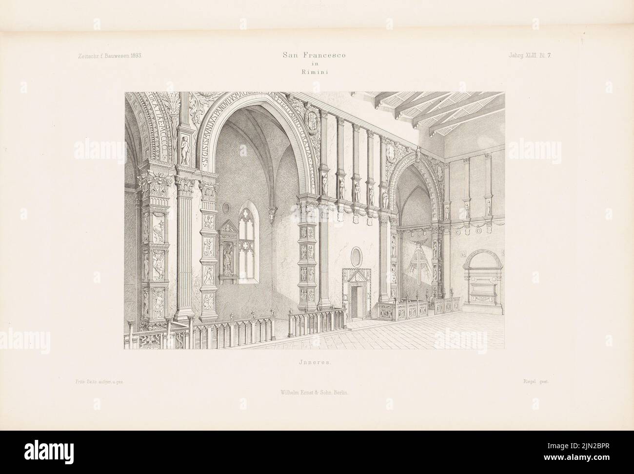 Seitz Fritz, S.Francesco, Rimini. (From: Atlas to the magazine for ...