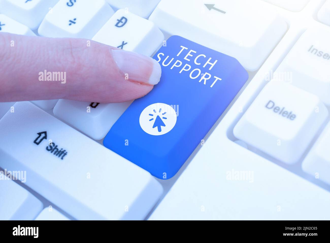 Inspiration showing sign Tech Support. Business idea Assisting ...