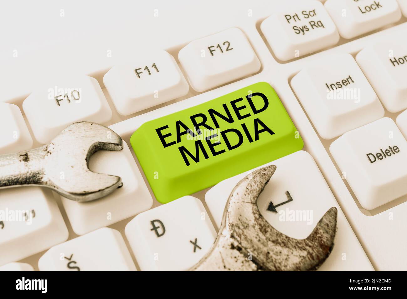 Hand writing sign Earned Media. Concept meaning Publicity gained ...