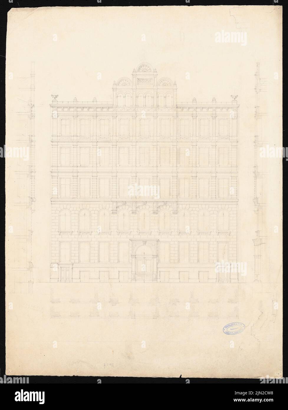 Knoblauch & Wex, Ritterstraße 61-65 residential buildings, Berlin ...