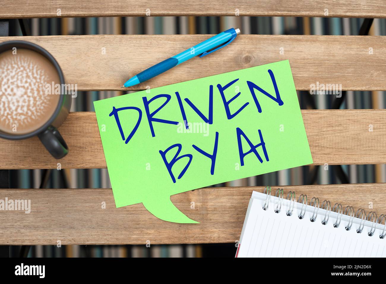 Sign displaying Driven By A1. Business showcase Move or controlled by a ...