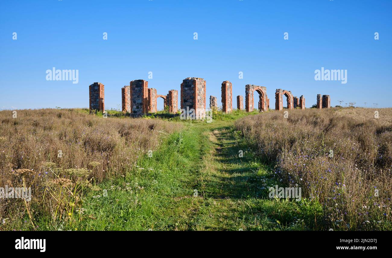 “Stonehenge” in Smiltene, Kalnamuiža, Latvia Stock Photo - Alamy