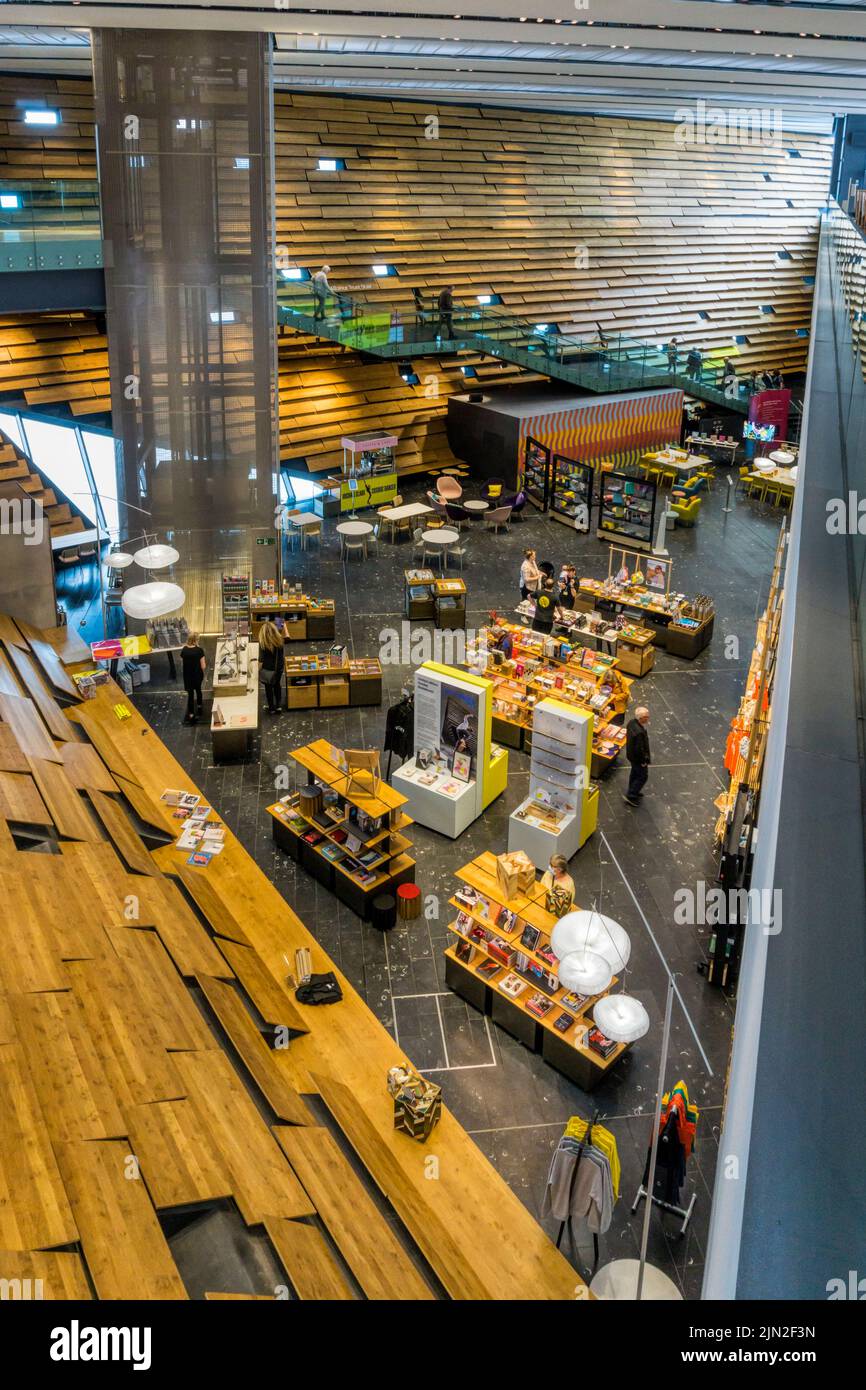 Interior of V&A Dundee Stock Photo - Alamy