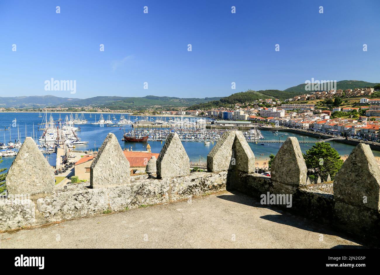 Port of baiona hi-res stock photography and images - Alamy
