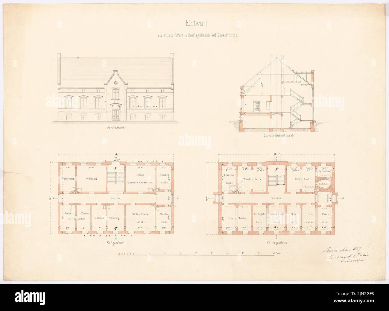 Grundriss vorderansicht hi-res stock photography and images - Alamy