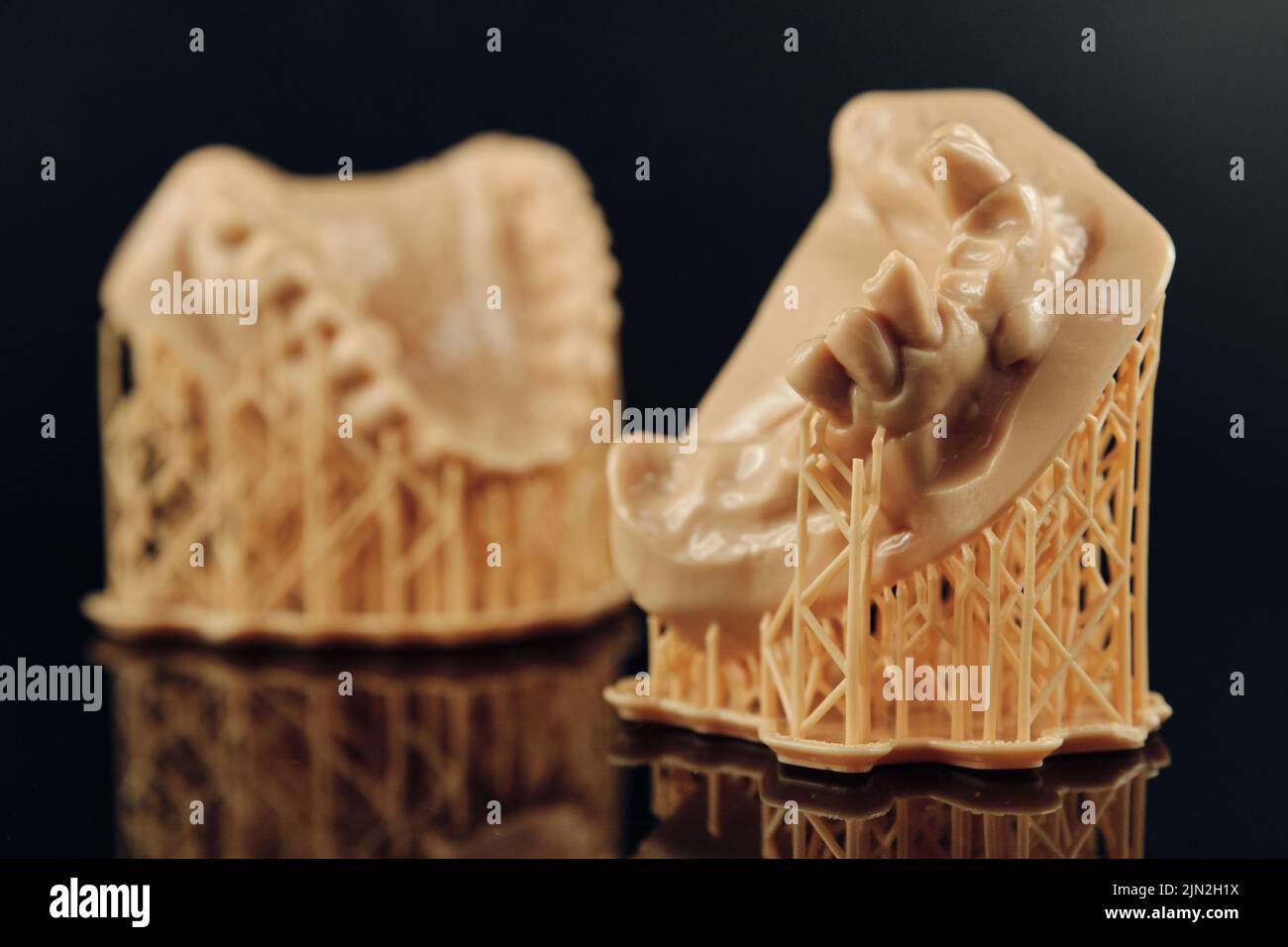 3d Printing Dental Crowns And Bridge Models Orthodontic Model For Dental The Concept Of
