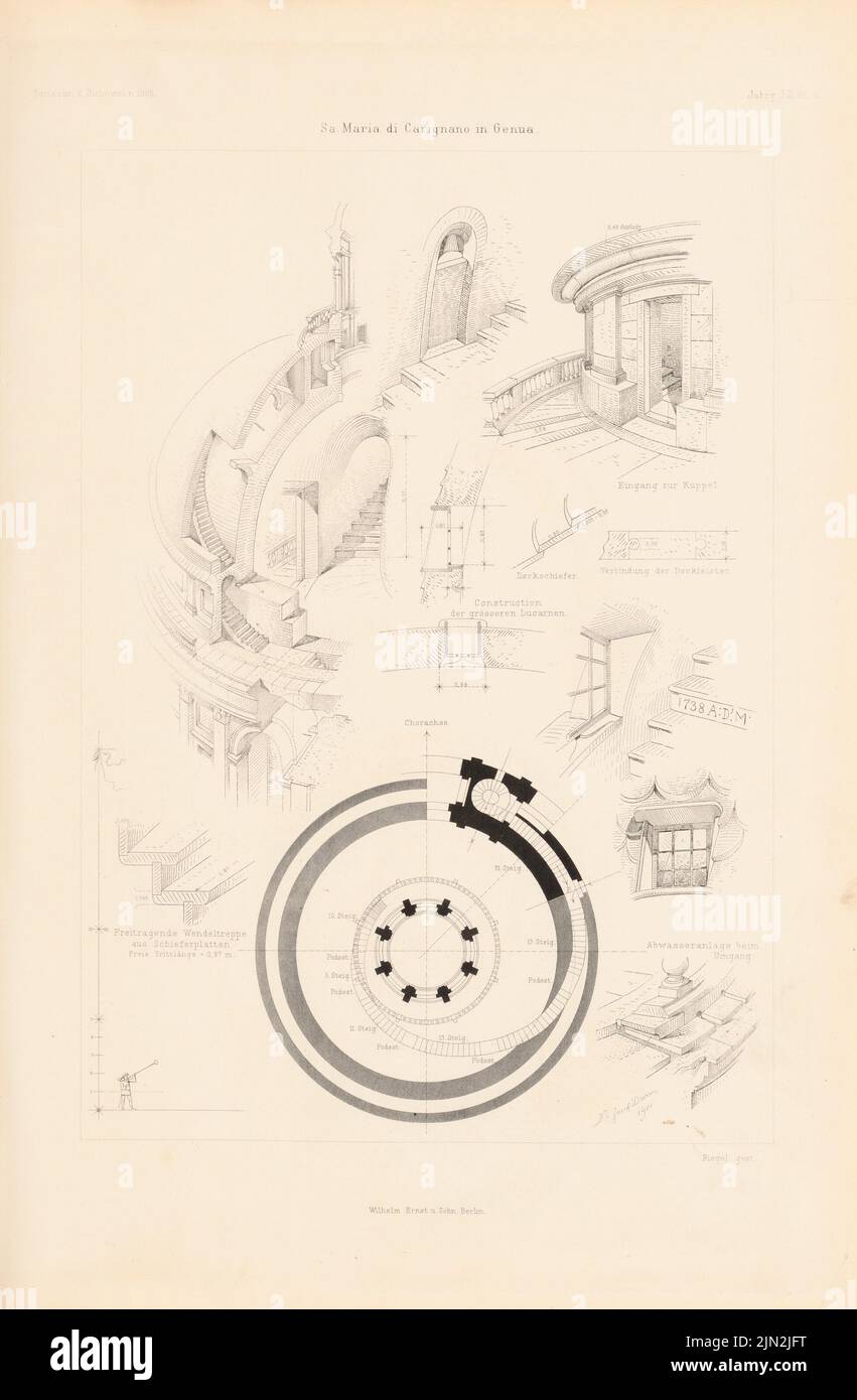 Durm joseph 1837 1919 maria di carignano hi-res stock photography and ...
