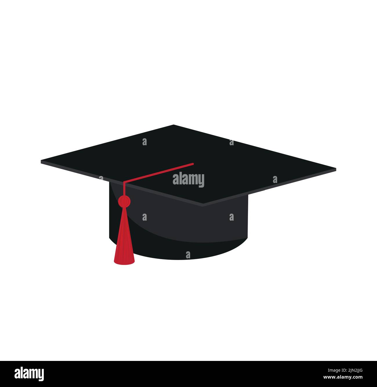 Graduation cap vector isolated on white background. Icon Graduation cap ...