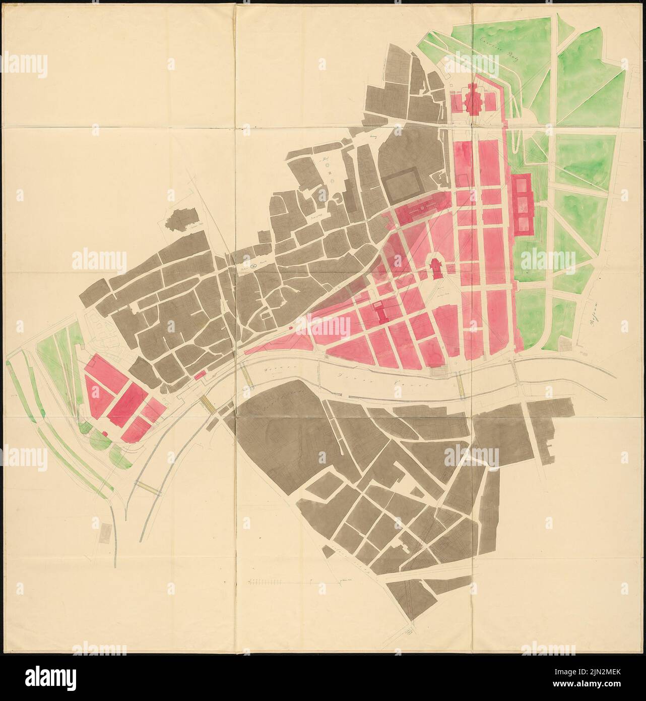 Development plan, Vienna: development plan Stock Photo - Alamy
