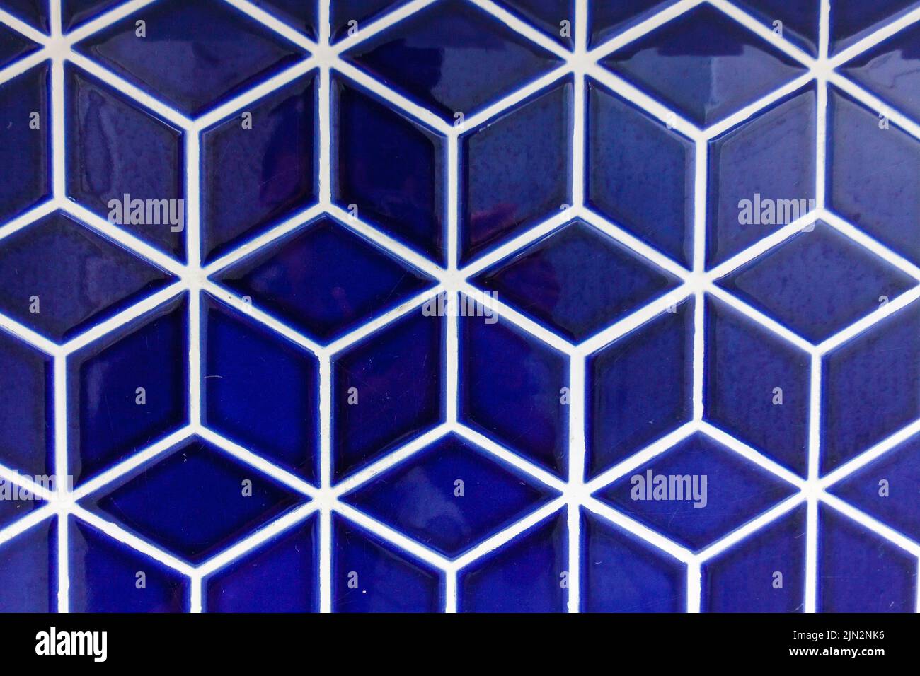 Blue seamless tiles hi-res stock photography and images - Alamy
