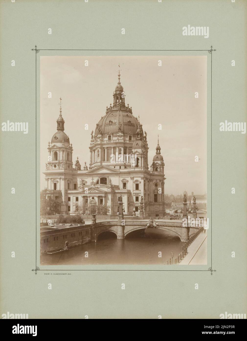Raschdorff Julius (1823-1914): Berliner Dom Stock Photo - Alamy