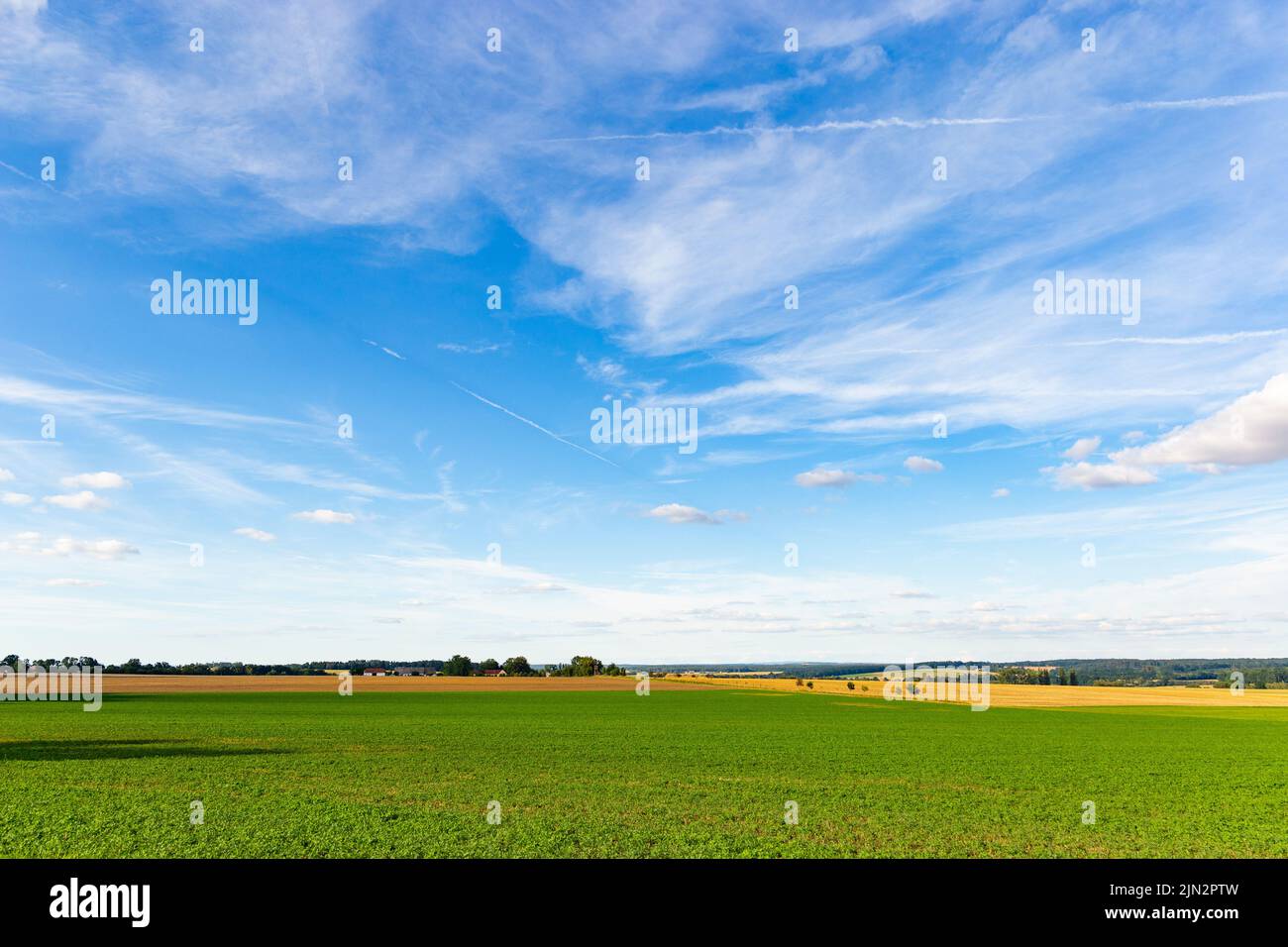 French countryside sunset spring hi-res stock photography and images ...