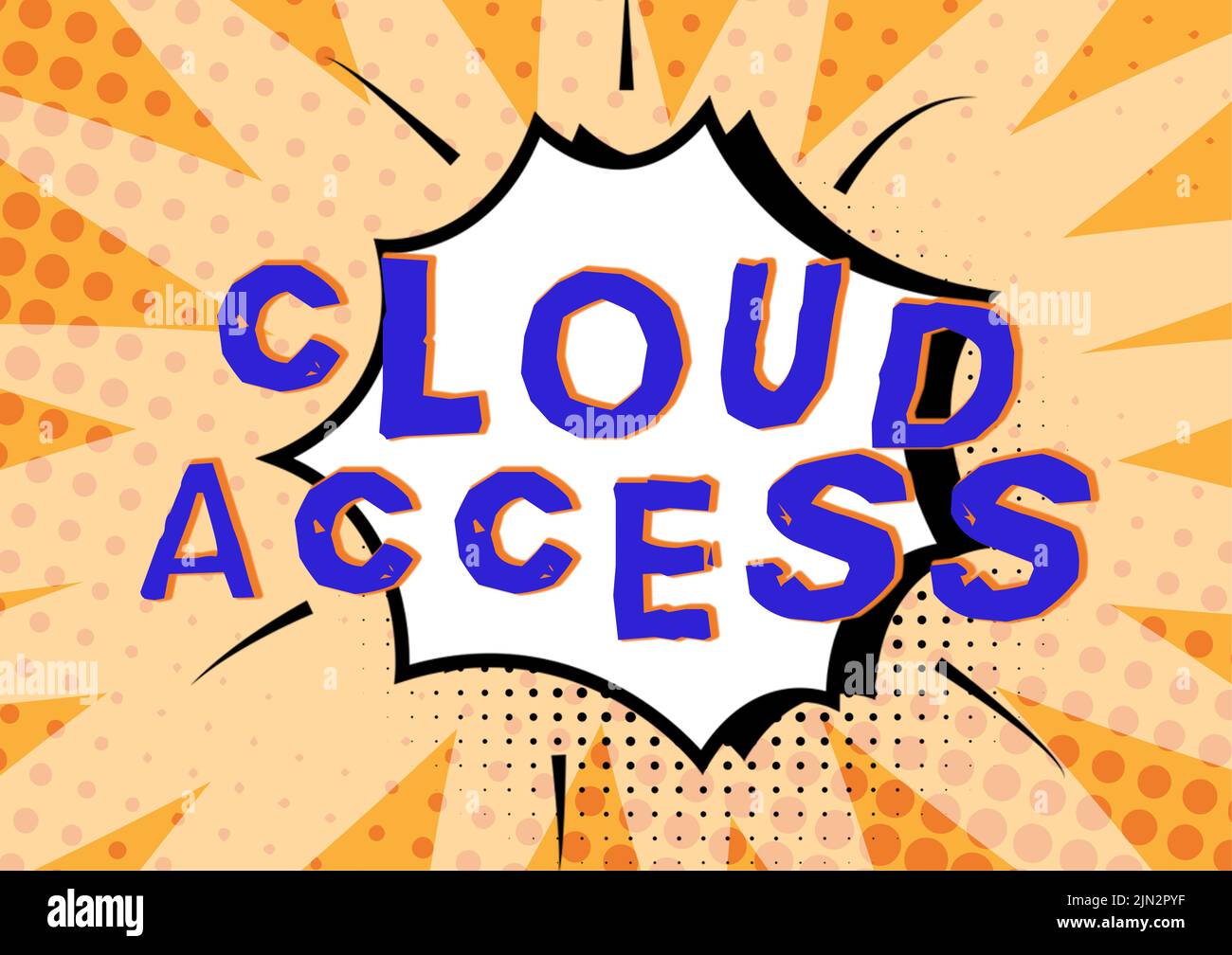 Text caption presenting Cloud Access. Conceptual photo Software tool ...