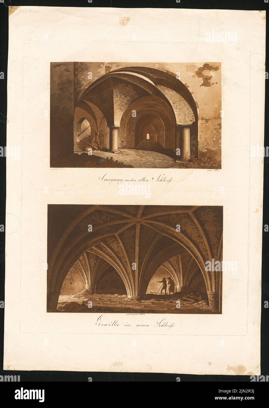 Gilly Friedrich (1772-1800): Marienburg Castle in Prussia. (From ...