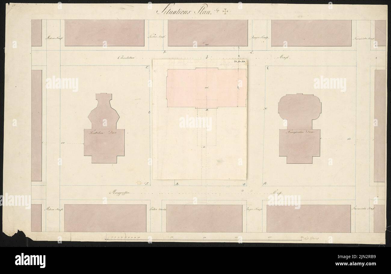 Langhans carl gotthard 1732 1808 nationaltheater hi-res stock ...