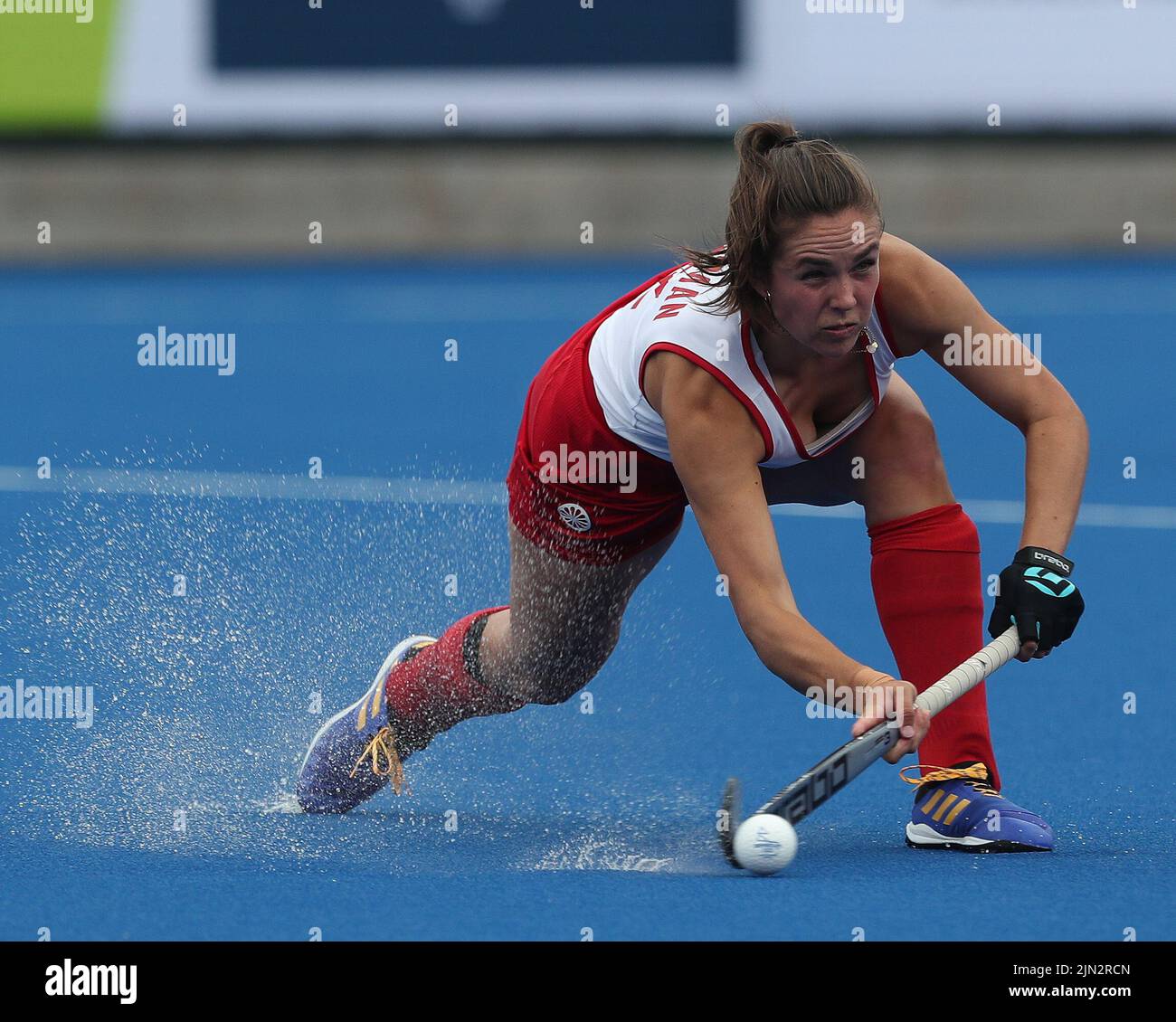 Sara GOODMAN of Canada during the Women's Hockey Pool A match between ...