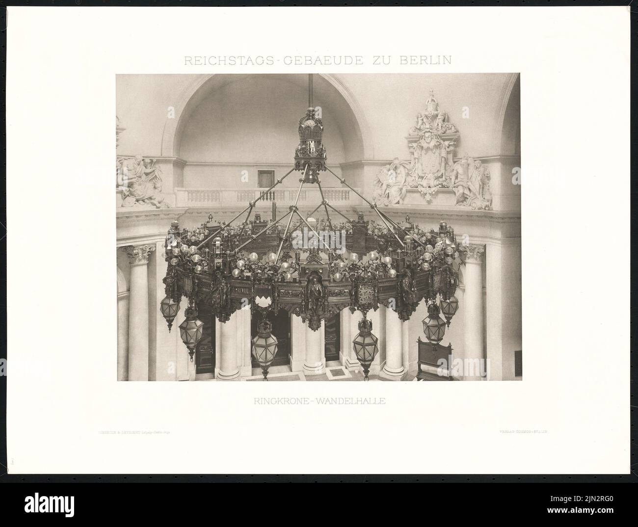 Wallot Paul (1841-1912): Reichstag, Berlin Stock Photo - Alamy