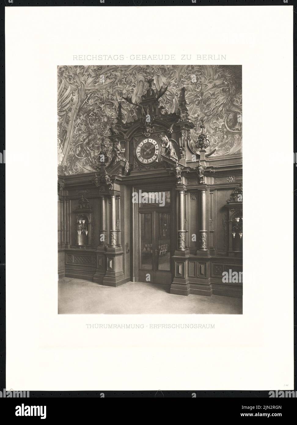 Wallot Paul (1841-1912): Reichstag, Berlin Stock Photo - Alamy