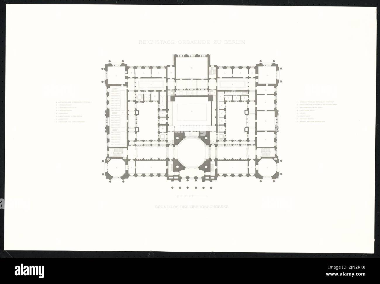 Wallot Paul (1841-1912): Reichstag, Berlin Stock Photo - Alamy