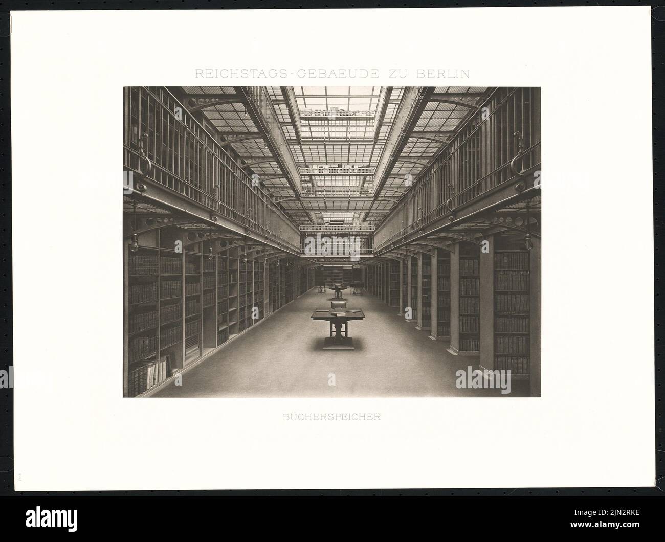 Wallot Paul (1841-1912): Reichstag, Berlin Stock Photo - Alamy
