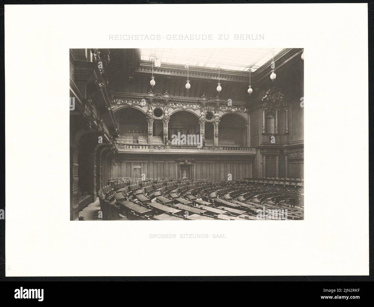 Wallot Paul (1841-1912): Reichstag, Berlin Stock Photo - Alamy
