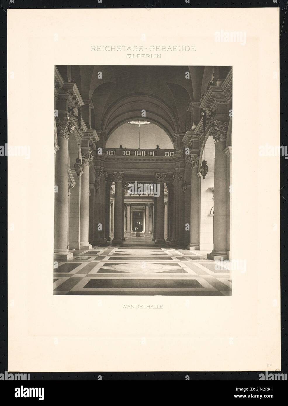 Wallot Paul (1841-1912): Reichstag, Berlin Stock Photo - Alamy