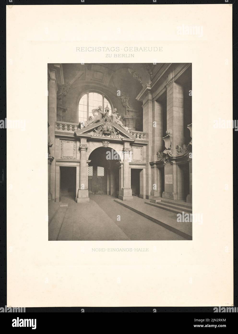 Wallot Paul (1841-1912): Reichstag, Berlin Stock Photo - Alamy