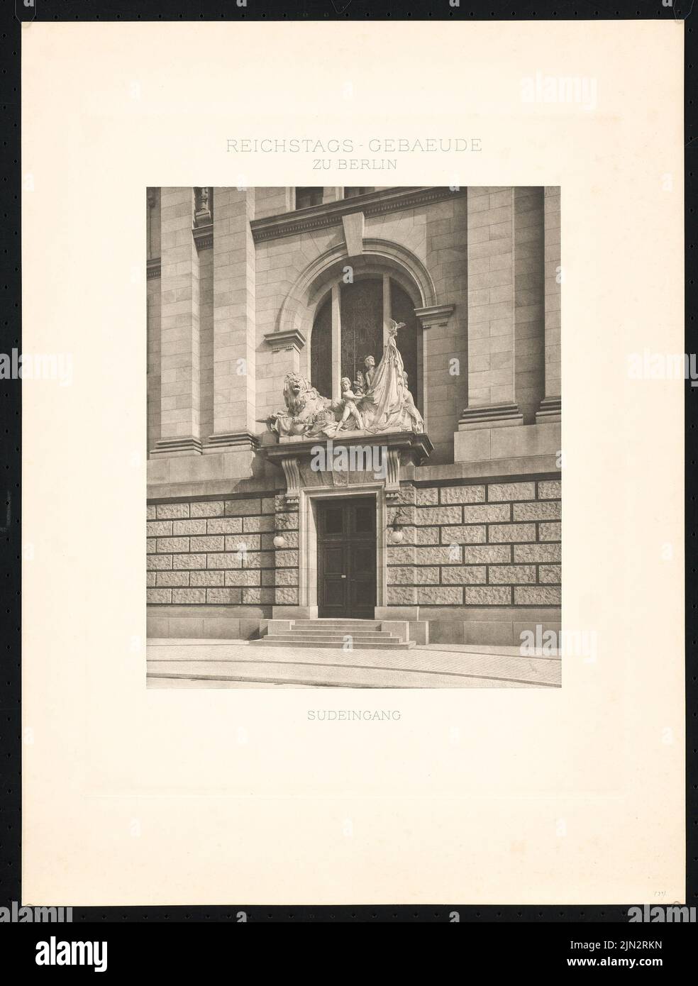 Wallot Paul (1841-1912): Reichstag, Berlin Stock Photo - Alamy