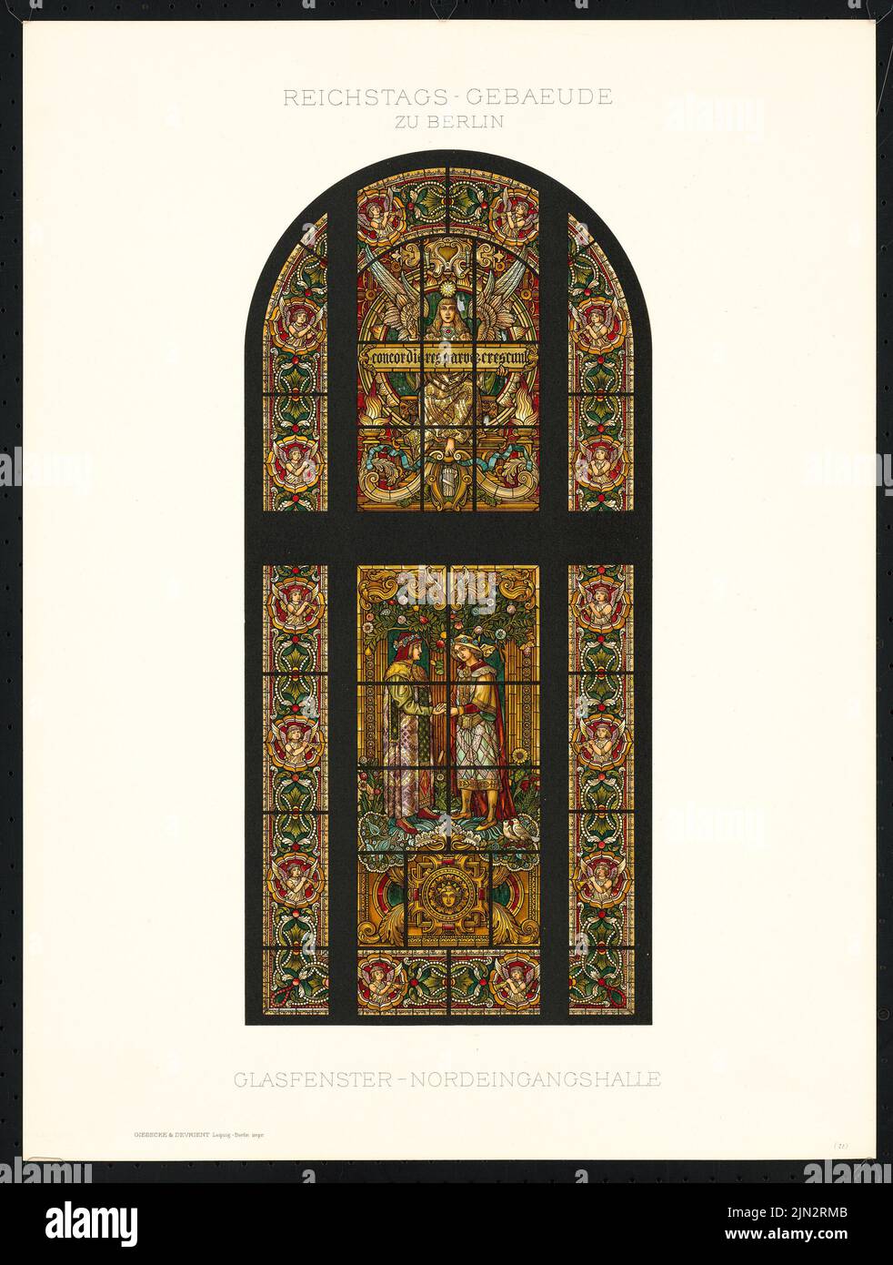 Wallot Paul (1841-1912): Reichstag, Berlin Stock Photo - Alamy