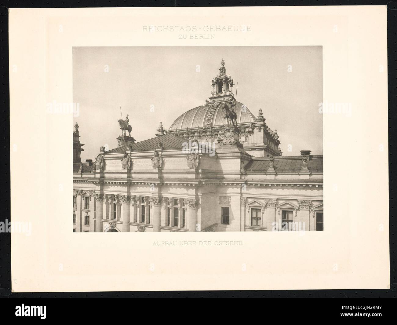 Wallot Paul (1841-1912): Reichstag, Berlin Stock Photo - Alamy